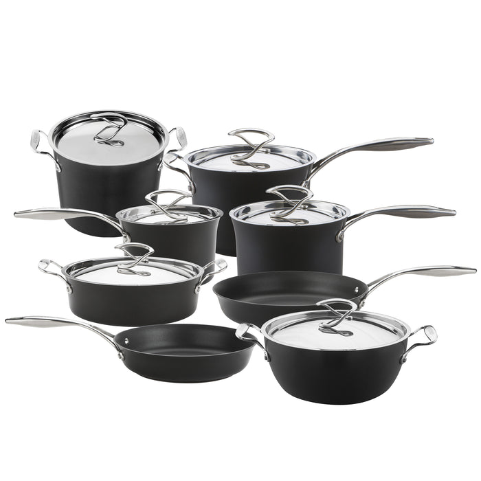 Style Ultimate Non-Stick Induction Saucepan, Frying Pan & Sauté Pan Set ...